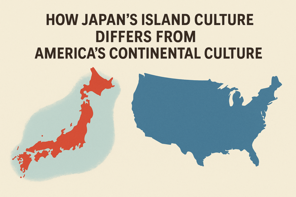 How Japan’s Island Culture Differs from America’s Continental Culture